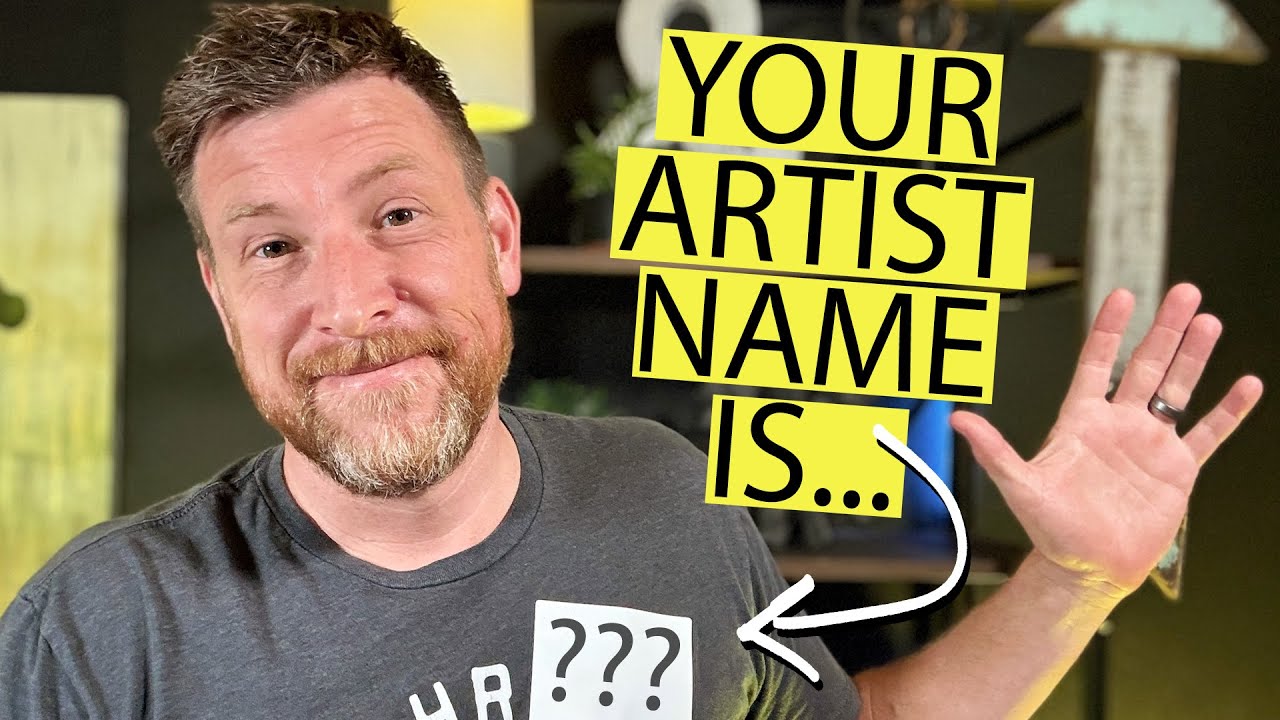 How To Choose An Artist or Band Name - YouTube