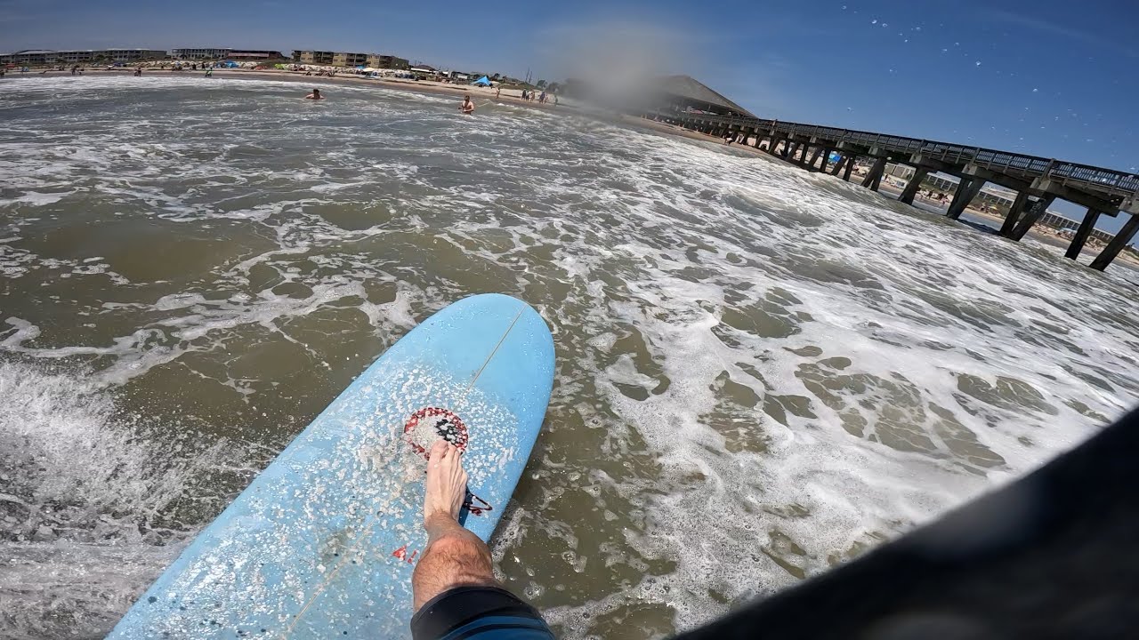 What It's Like Surfing Tybee Island - YouTube
