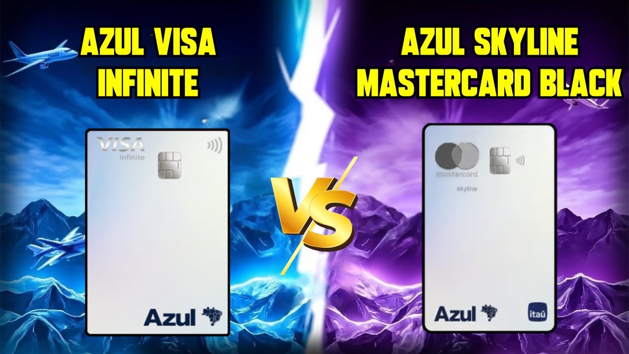 Tudo sobre cartão AZUL SKYLINE MASTERCARD BLACK e AZUL VISA INFINITE ...