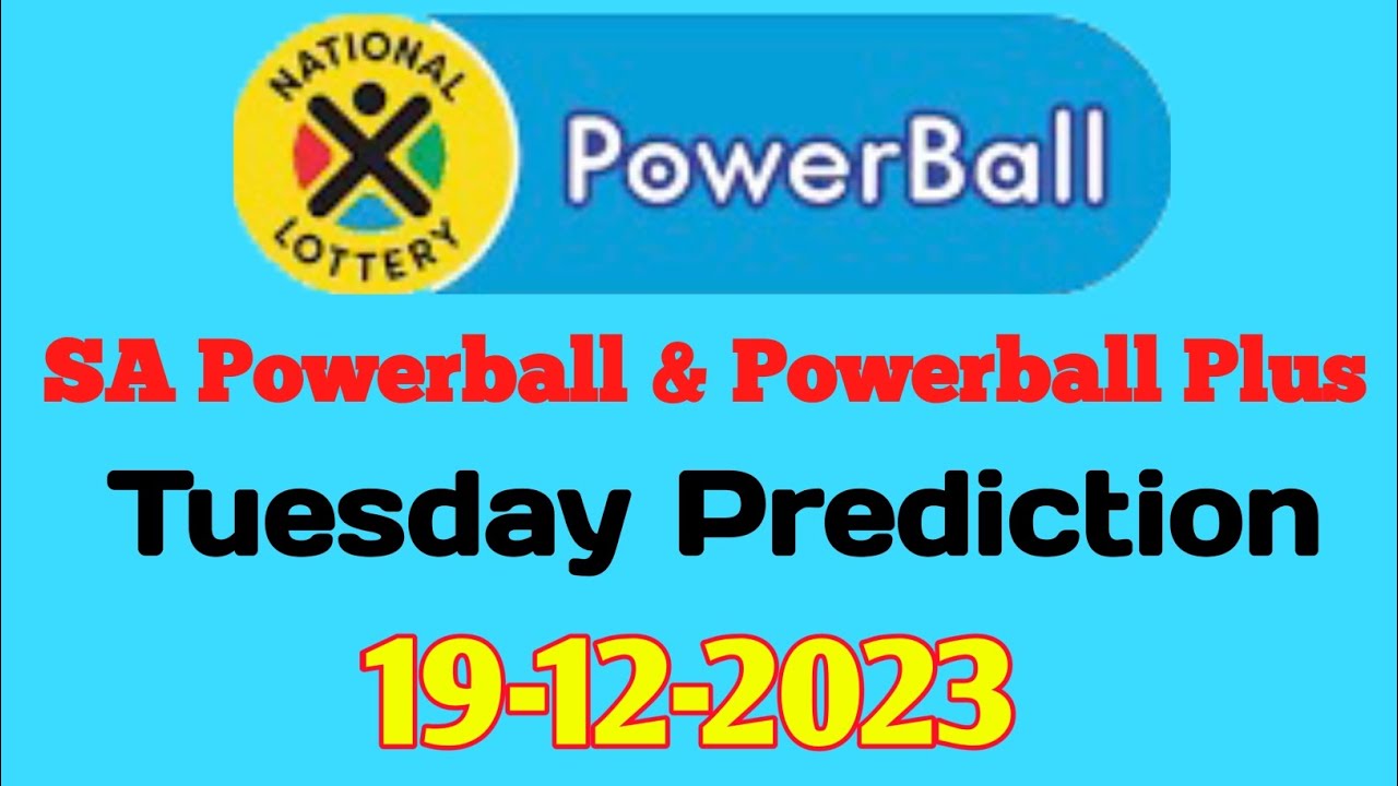 SA Powerball And Powerball Plus Prediction 19 December 2023 | Powerball ...