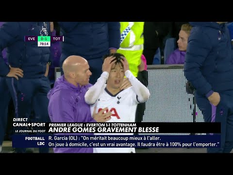 Andre Gomes gravement blessé