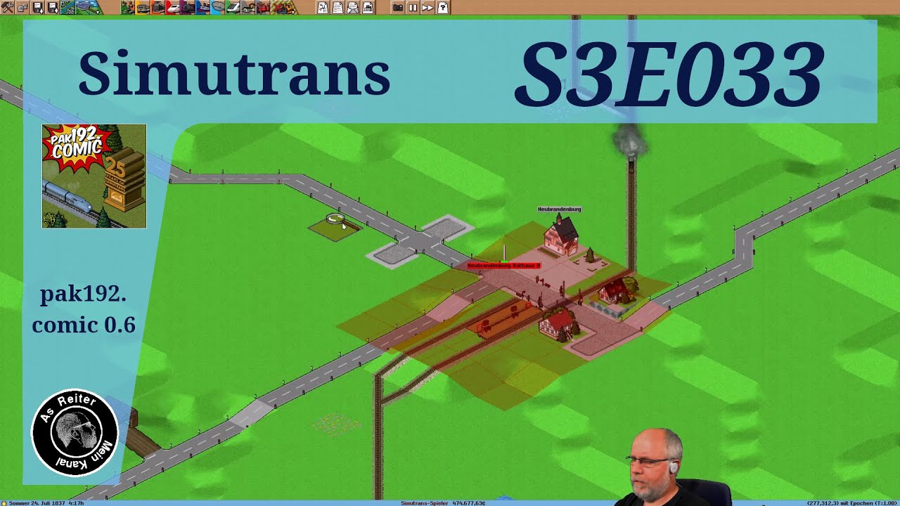 Simutrans pak192 comic v0 6 Deutsch S3E033 - YouTube