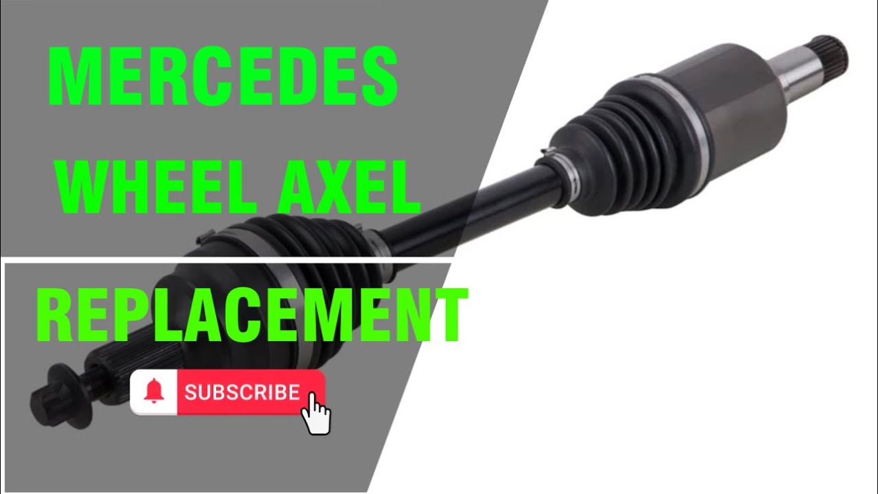 🚗 Mercedes Rear Axle Replacement Made Easy! | Step-by-Step DIY Guide 🛠️ ...