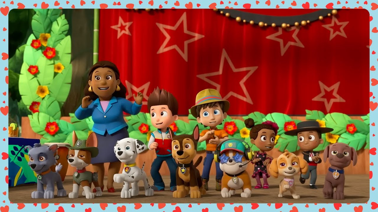 PAW Patrol - ️ Valentine's Day Flamingos ️ | Season 9 Compilation ...