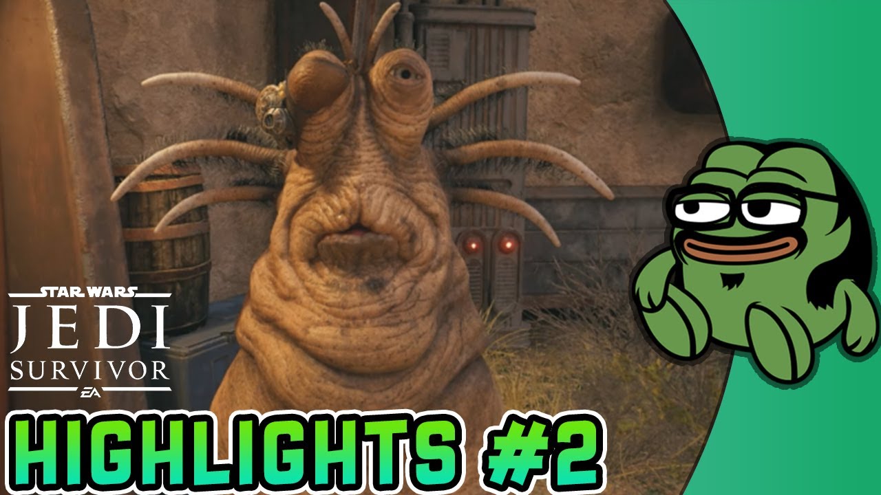 live slug reaction — Jedi Survivor highlights #2 - YouTube
