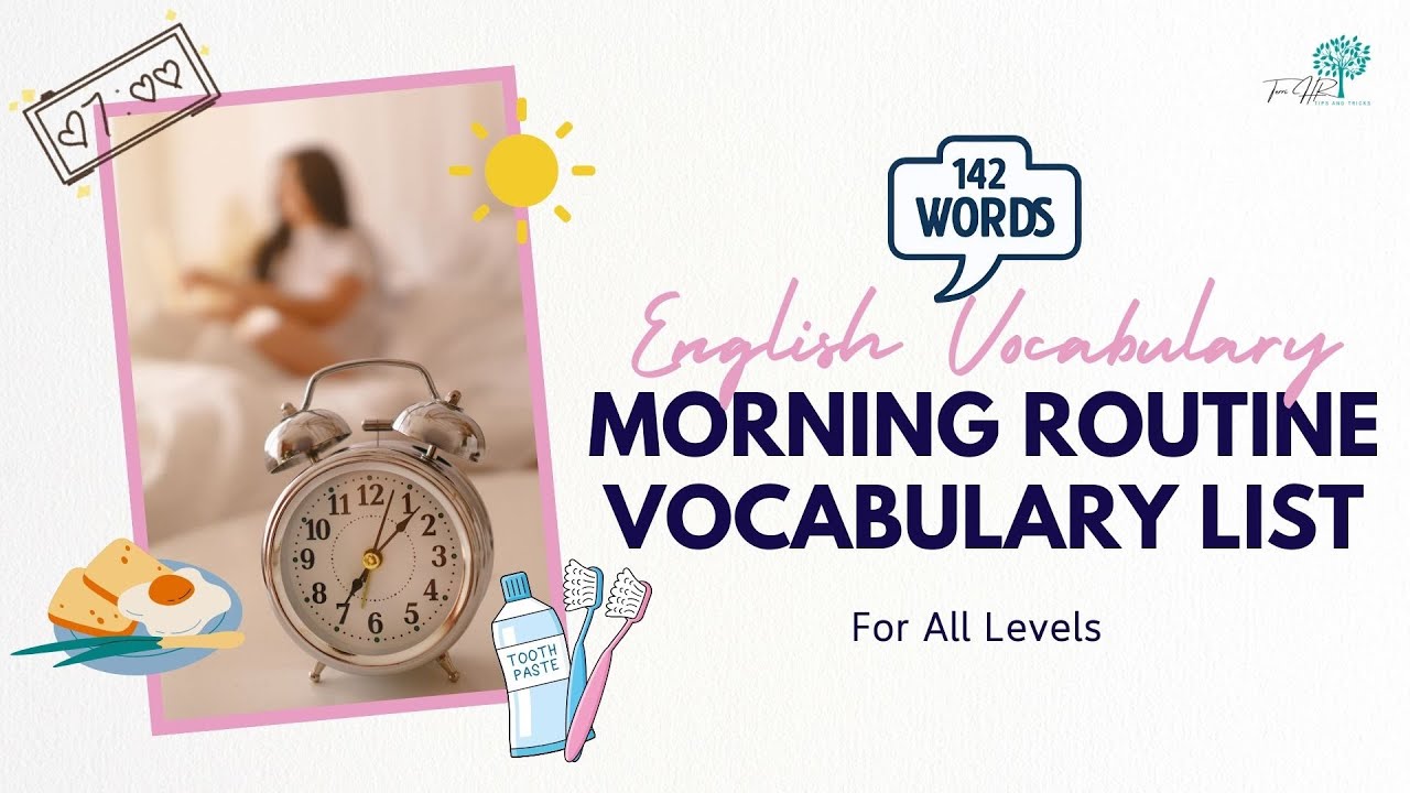 142 Must-Know English Words for Your Morning Routine! 🏡☕ | Improve Your ...
