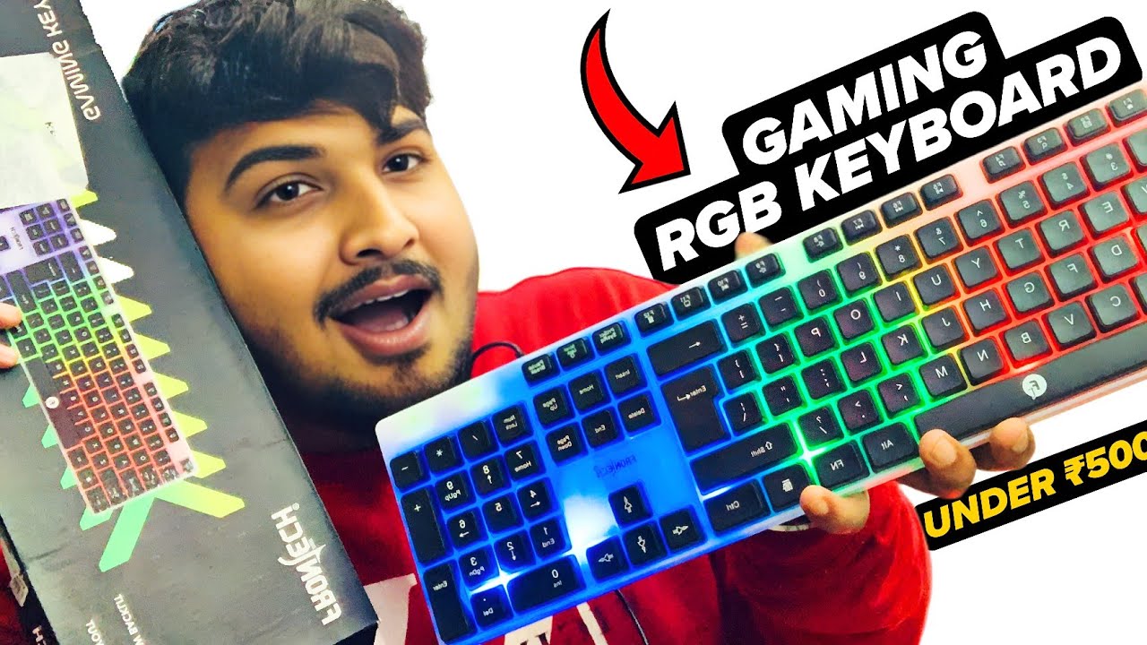 Best Budget RGB Gaming Keyboard 🔥 Frontech KB-0042 Keyboard Review ⚡ ...