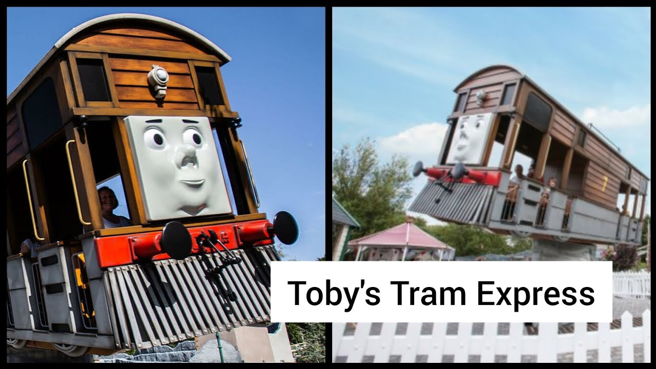 Toby's Tram Express in Thomas Land at Drayton Manor - YouTube