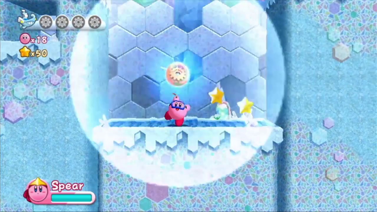 Let's Re-Play Kirby's Return to Dream Land #15 - Cold as Ice water ...