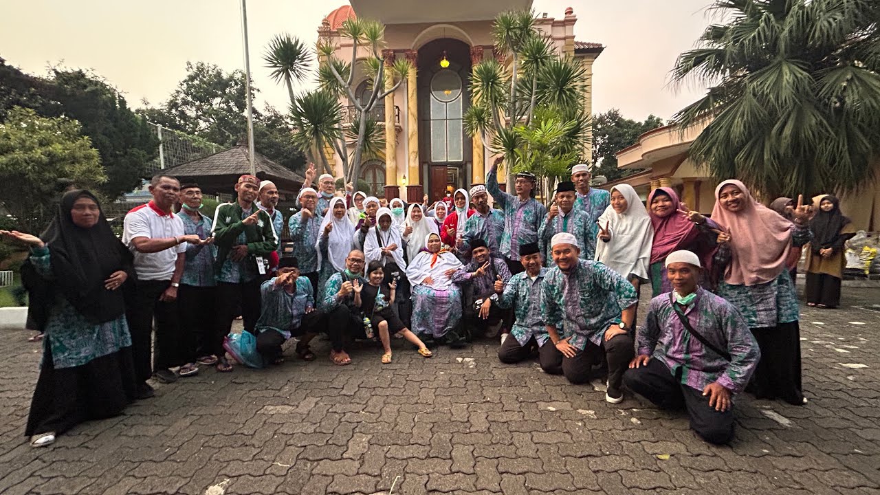 Kepulangan Jamaah Haji KBIH Nurul Aini Kota Tangerang 16 Juli 2023 ...