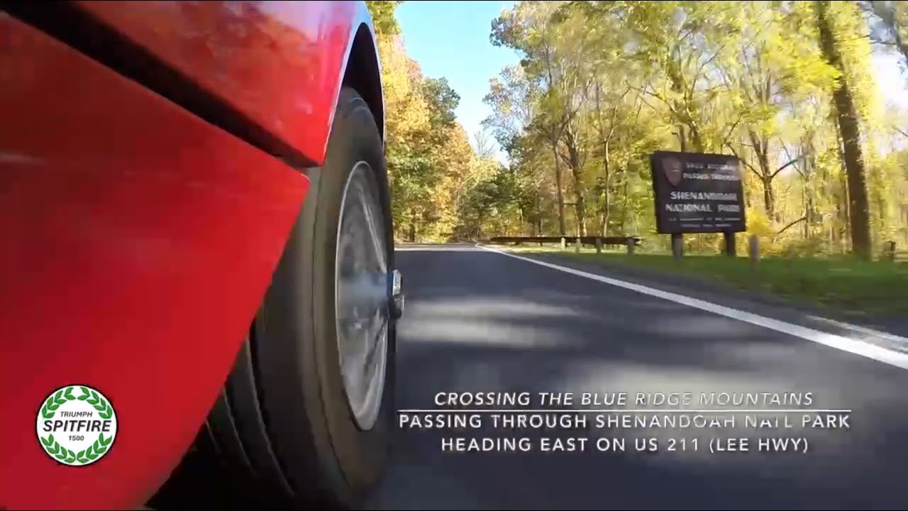 Crossing the Blue Ridge Mountains - YouTube