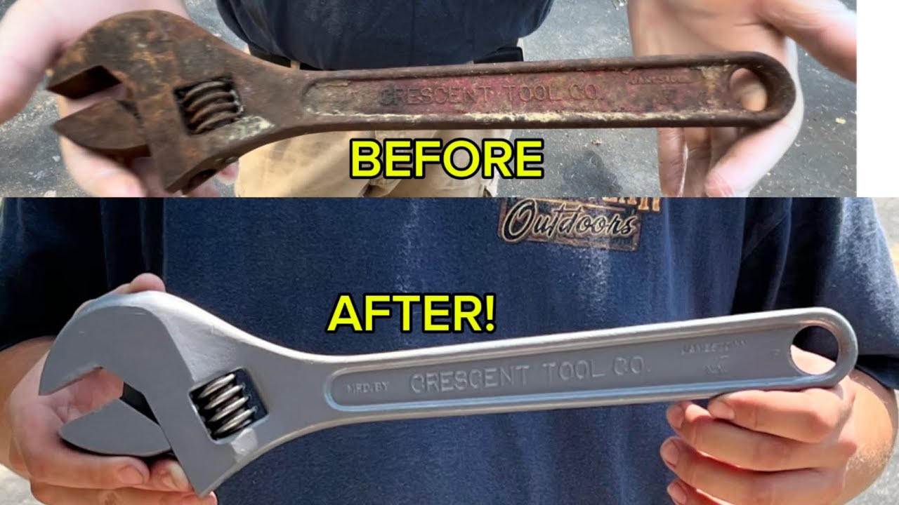 Restoring A Vintage Crescent Wrench! - YouTube