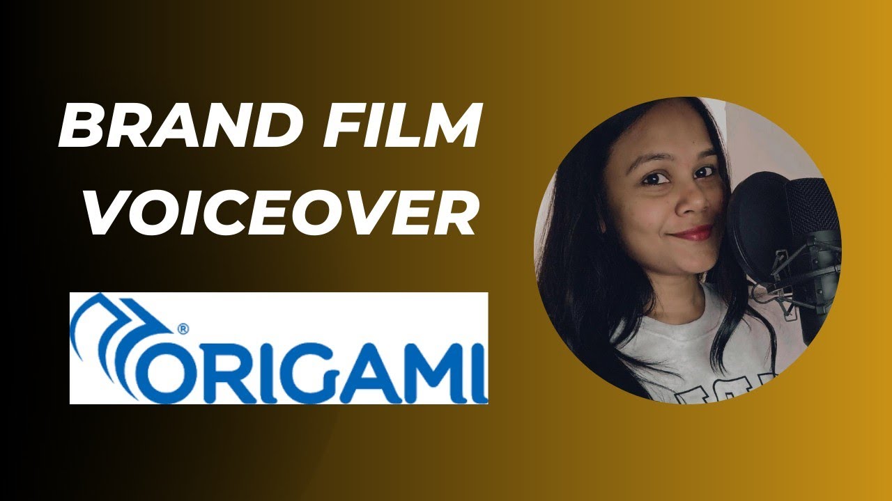 Brand Film Voice-over| Origami | VoicesbyPuja - YouTube