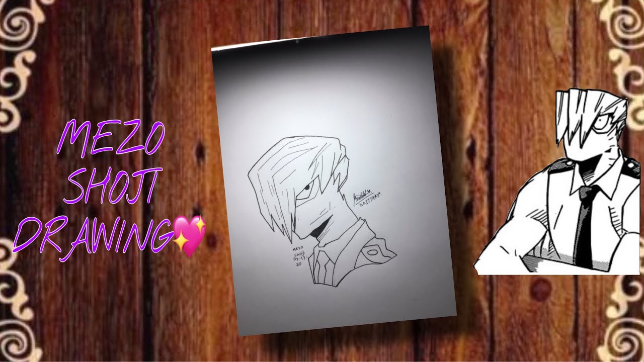 MEZO SHOJI🤎🤎 | MY HERO ACADEMIA | DRAWINGS EP 20 - YouTube