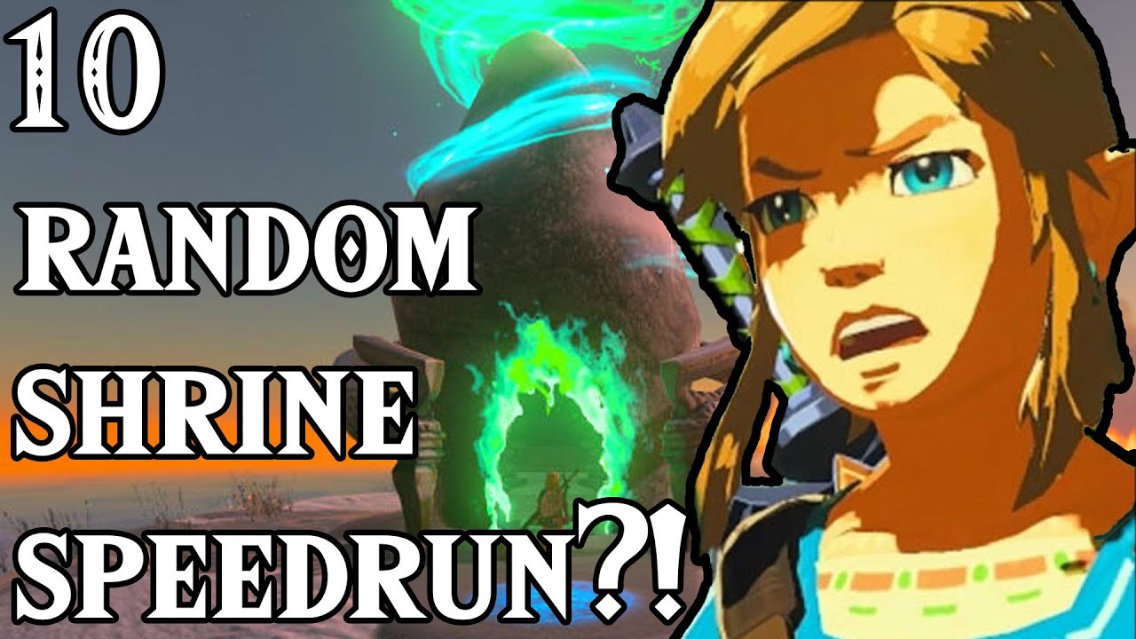 Speedrunning Random Shrines in Tears of the Kingdom?! - YouTube