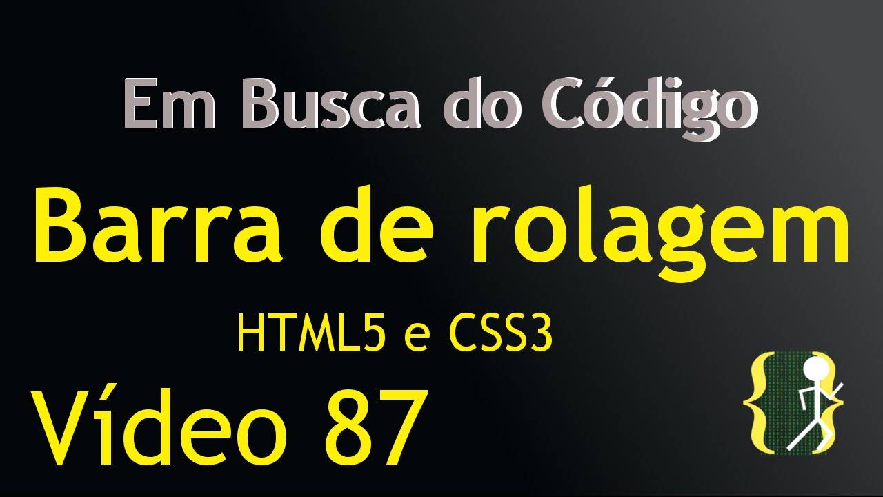 Barra de rolagem em qualquer elemento no HTML5 CSS3. Vídeo 87 - YouTube
