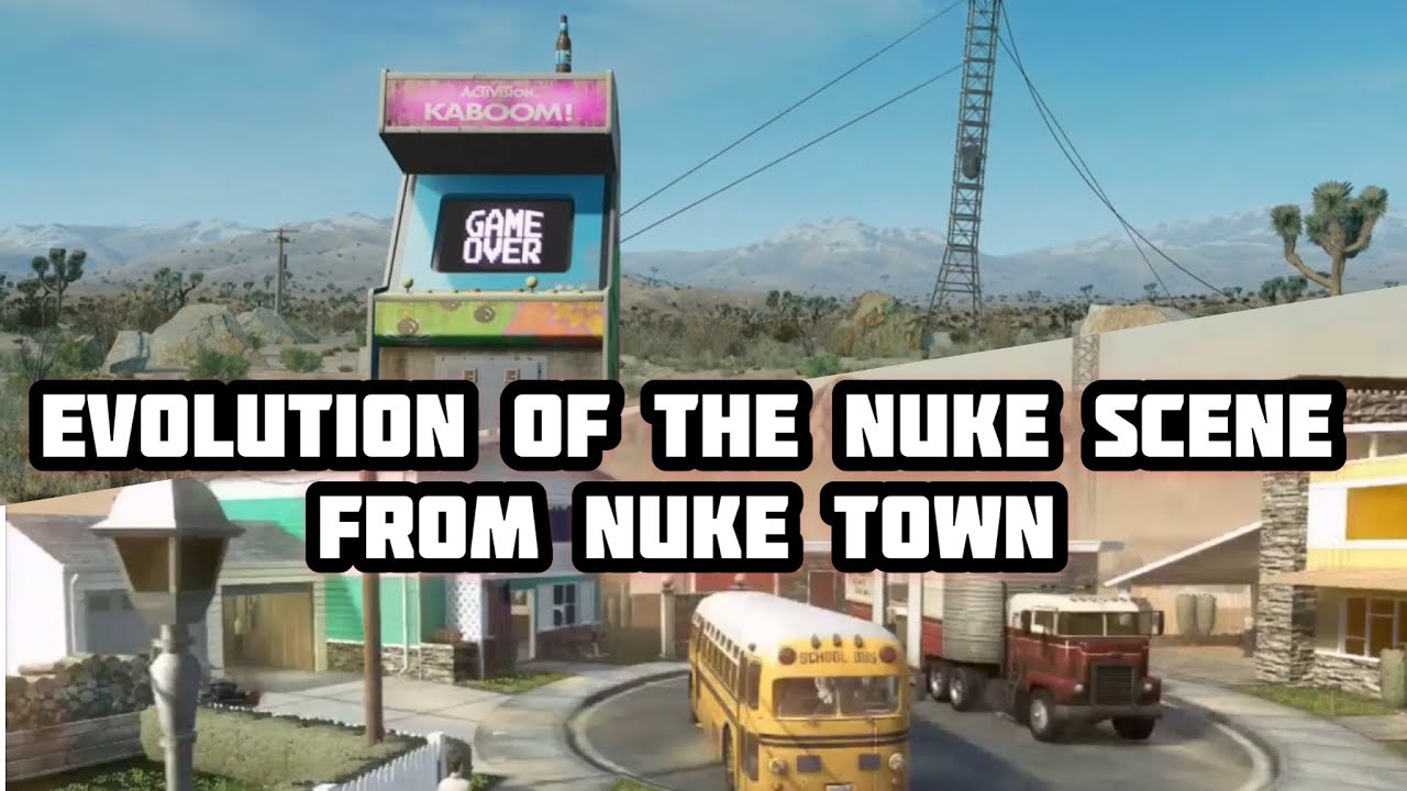 All Nuketown endings/explosions from BO1 to COD BOCW - YouTube