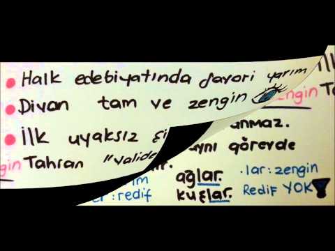LYS EDEBİYAT ÖZET