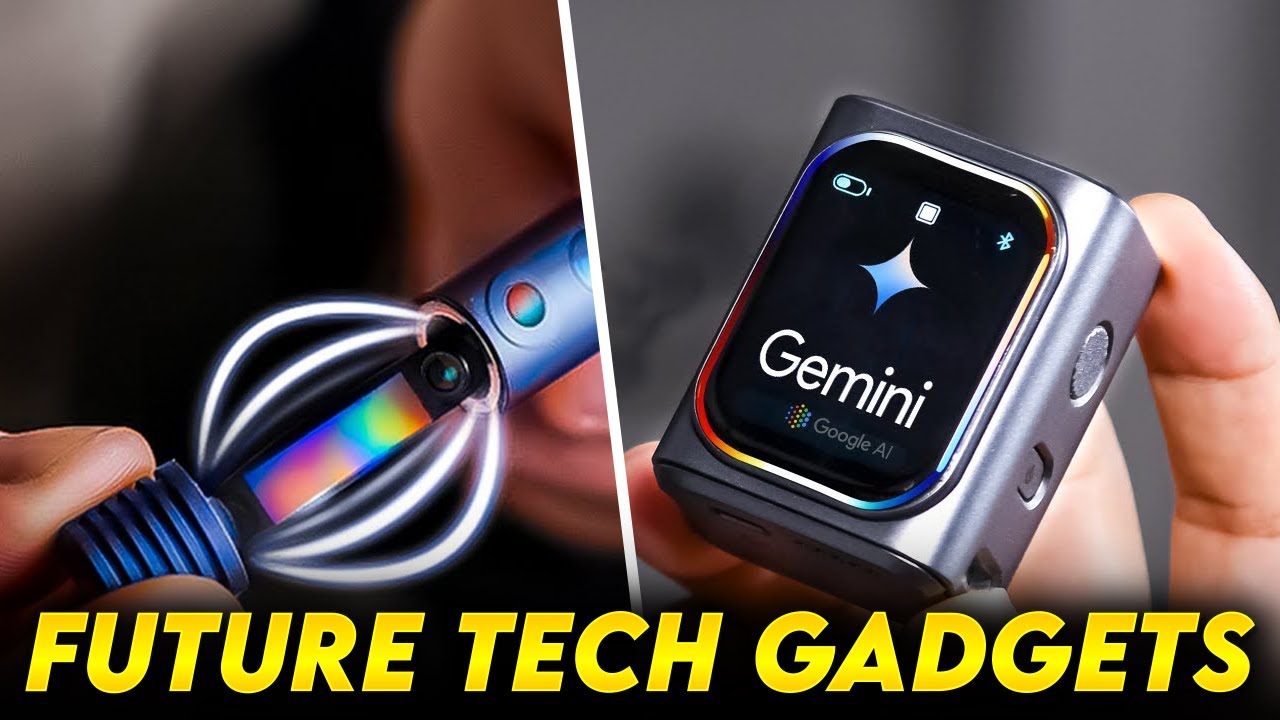 Unveiling the newest tech gadgets of tomorrow - YouTube