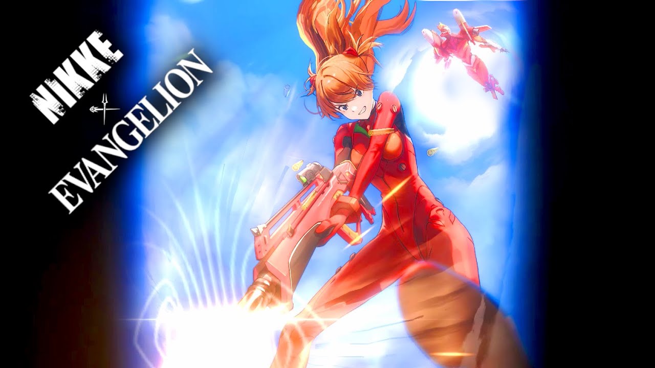 NIKKE × Evangelion - Asuka Burst Animation (Official Collab) - YouTube