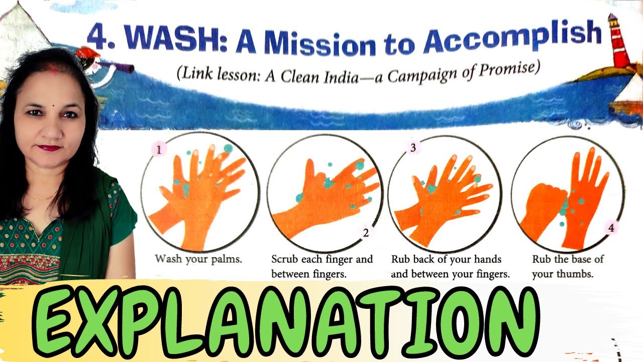Wash A Mission To Accomplish Explanation In Hindi Class 6 wash-a-mission-to-accomplish-explanation-in-hindi-class-6