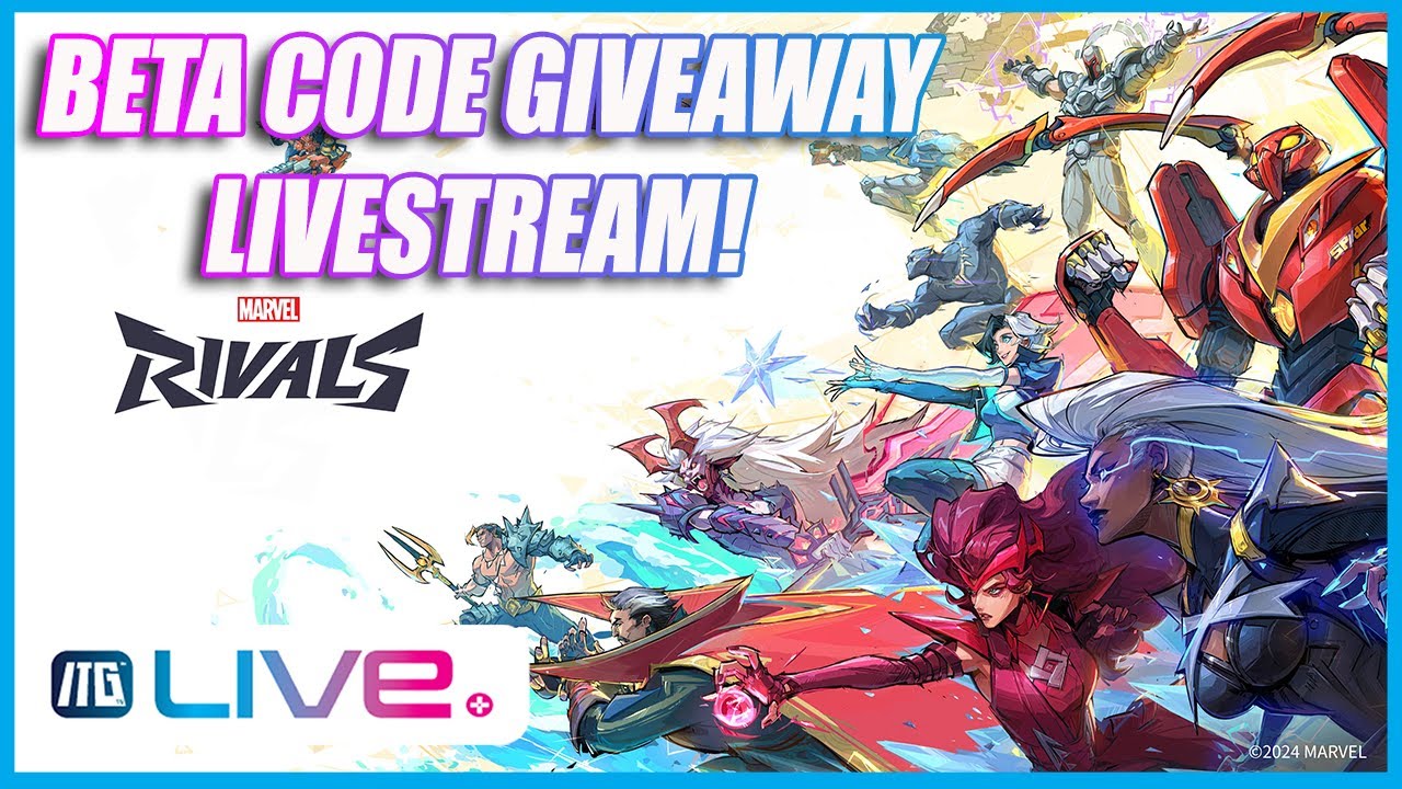 Giveaway Marvel Rivals Code Stream! - YouTube