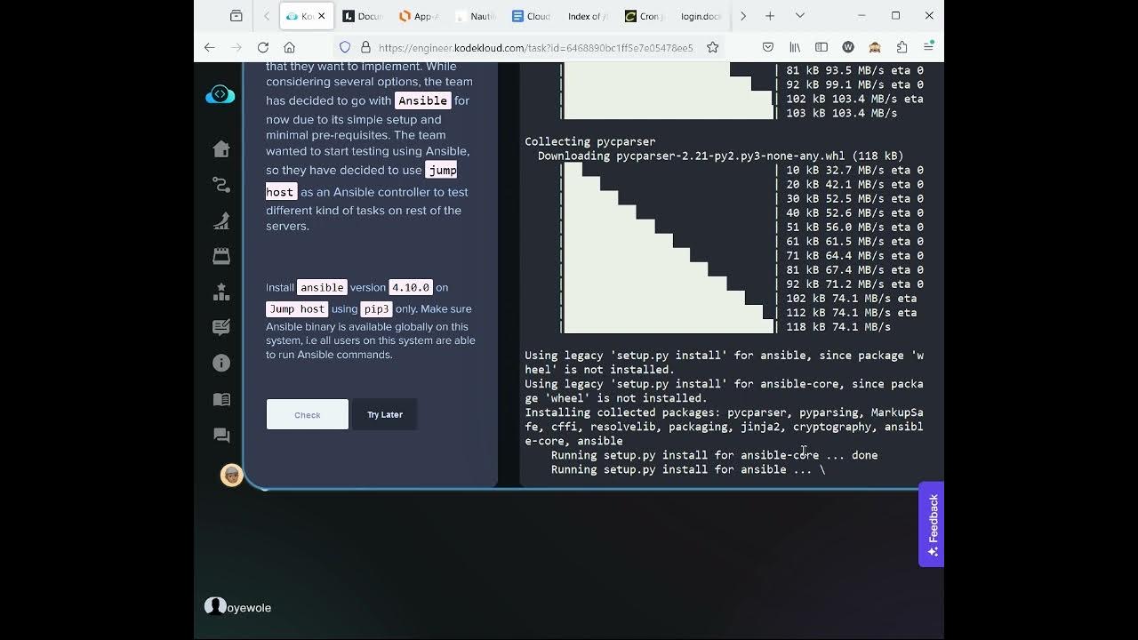 How To Install Ansible On Centos8 Using Pip3 Youtube
