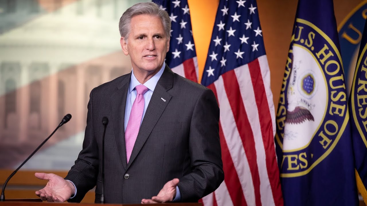 Leader McCarthy’s Weekly Q&A with Reporters - YouTube