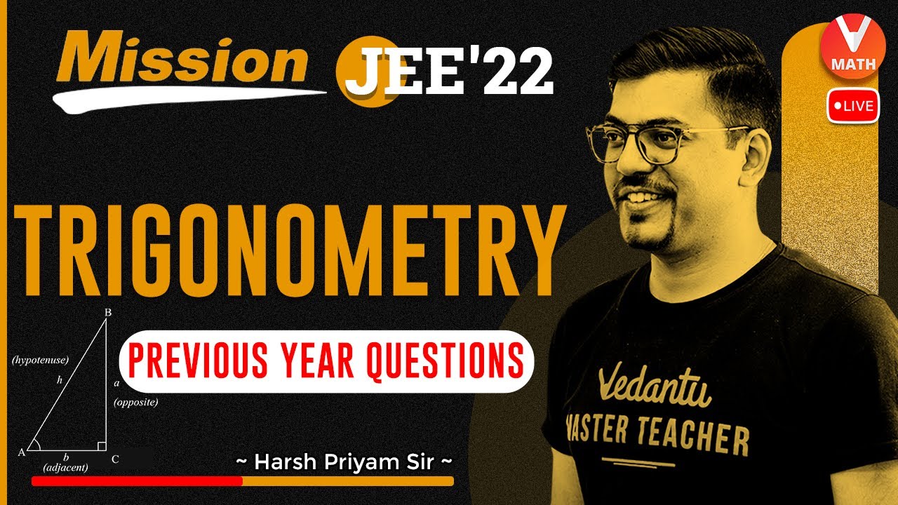 Trigonometry - Previous Year Questions🤩| JEE Maths Preparation ...