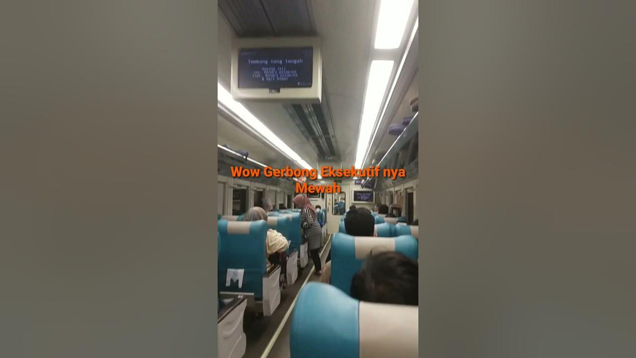 Gerbong Eksekutif Kereta Api Senja Utama Yk Youtube