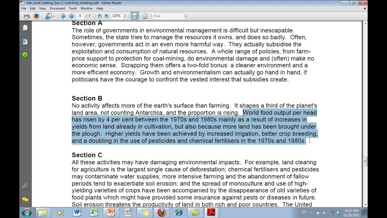 How to Approach Matching Headings - YouTube