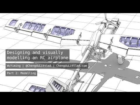 Designing and visually modelling an RC airplane (Part 2: Modelling ...