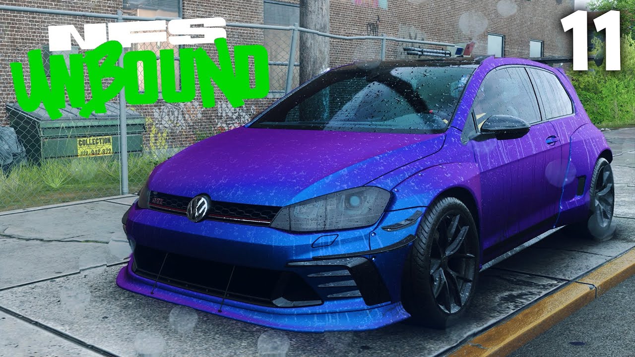 MODDAR VÅR GOLF GTI MED NEON & STOR VINGE - NEED FOR SPEED UNBOUND ...