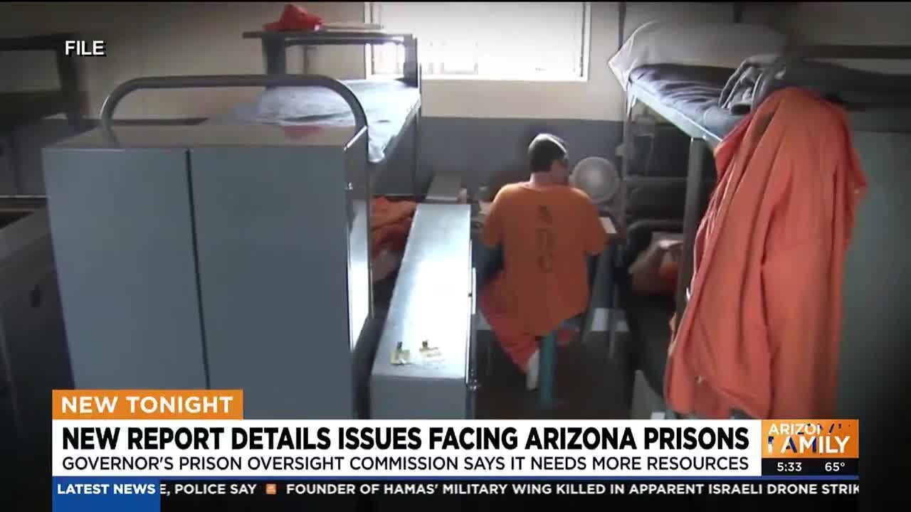 New report details issues facing Arizona prisons - YouTube