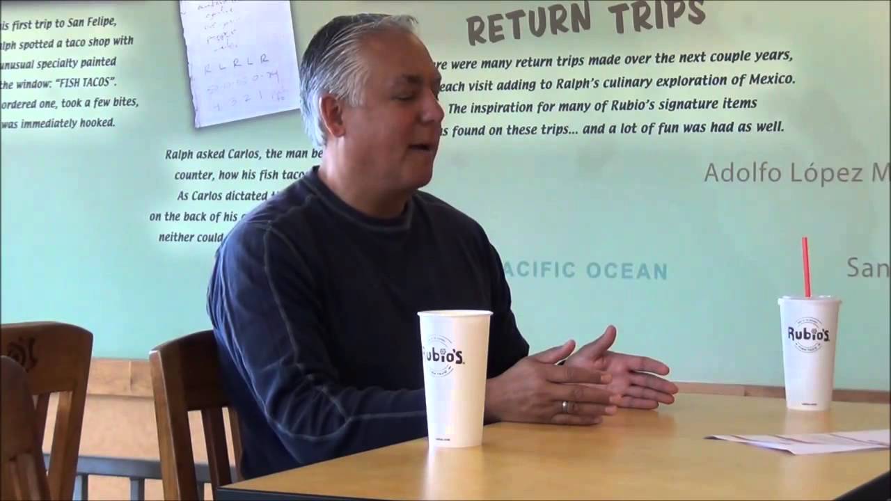 Ralph Rubio Interview History of Rubio's Restaurant - YouTube