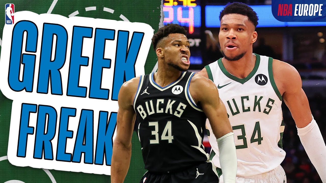 The Greek Freak 💯 The very best of Giannis Antetokounmpo!!! - YouTube