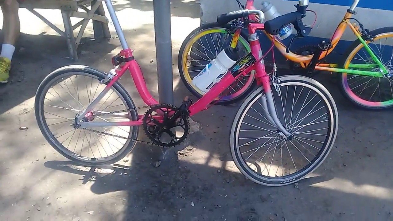 Sepeda Minitrek touring Kediri - YouTube