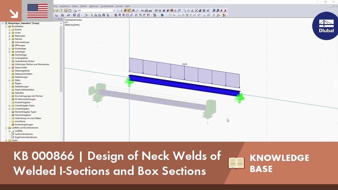 KB 000866 | Design of Neck Welds of Welded I-Sections and Box Sections ...