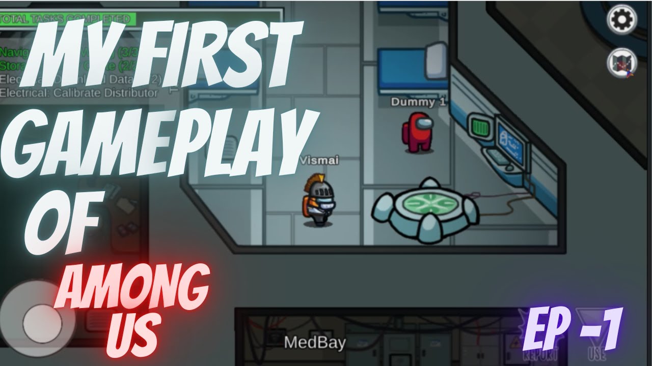 MY FIRST CRAZY GAMEPLAY OF AMONG US || - YouTube