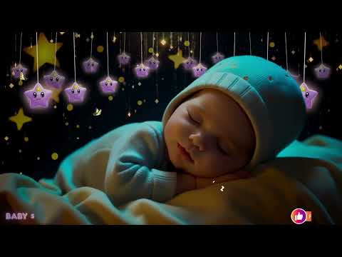 Baby Sleep Music 🌙 Mozart & Brahms Lullabies 💖 Sleep Instantly & Peaceful Deep