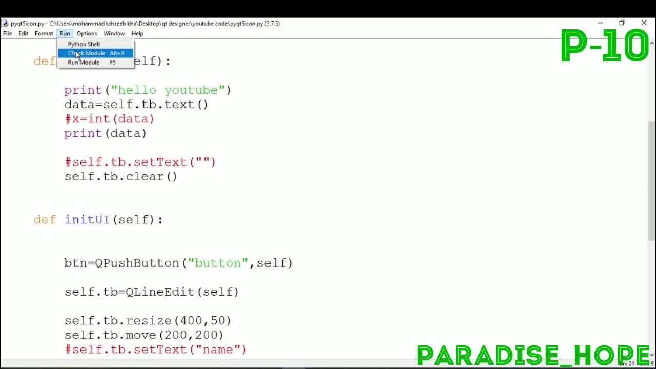 Pyqt5 Validator How To Validate Qlineedit Textbox Youtube