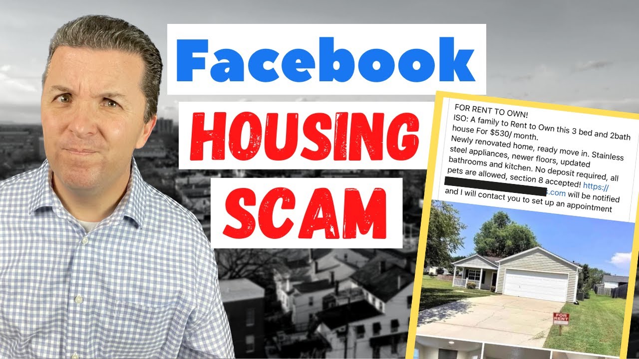 Facebook Housing Scam Rent To Own Youtube