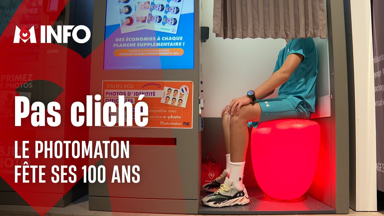 Le Photomaton célèbre ses 100 ans - YouTube