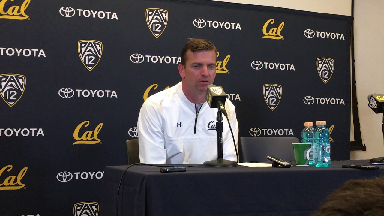 Cal HC Justin Wilcox Breaks Down WSU Upset - YouTube