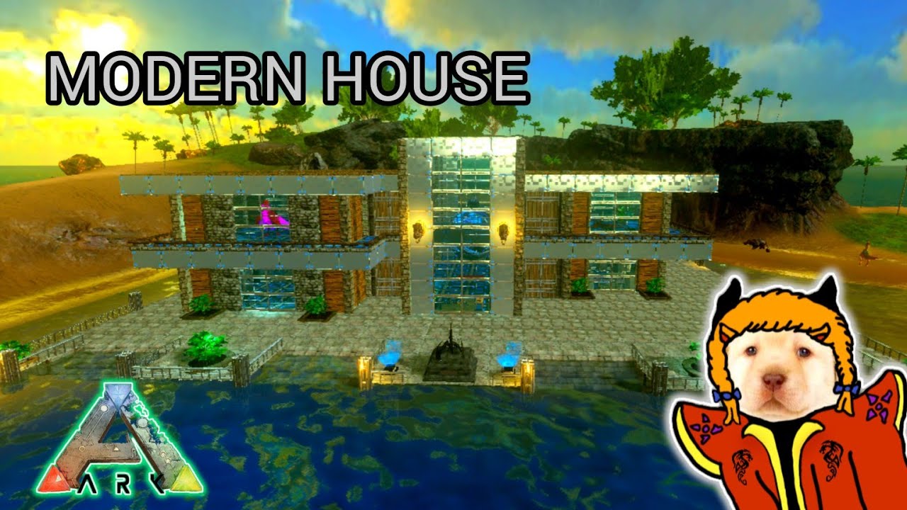 |Ark Mobile| Como hacer una Hermosa Casa Moderna en Ark 😎💯 - ARK ...