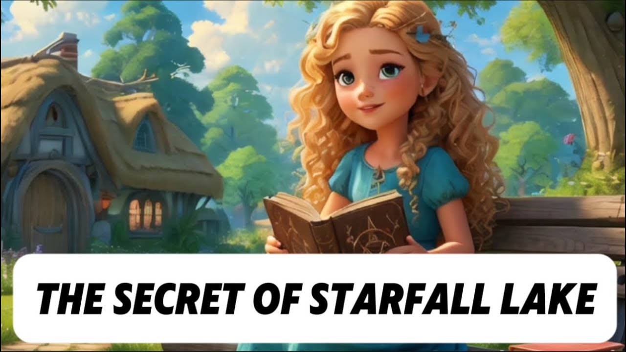 The secret of starfall lake / English magical bedtime story for kids # ...