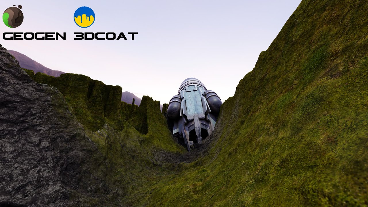 How to Create a landscape in Geogen - YouTube