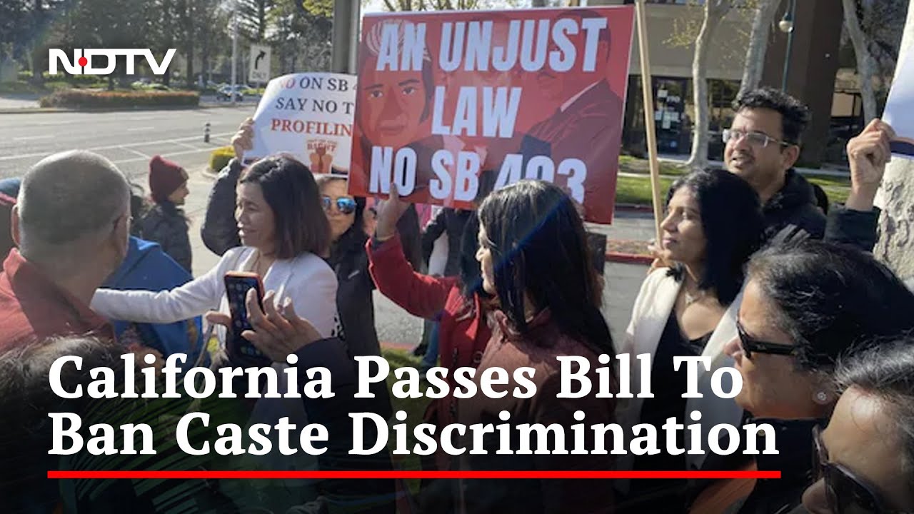 California Senate Passes Bill To Ban Caste Discrimination Youtube