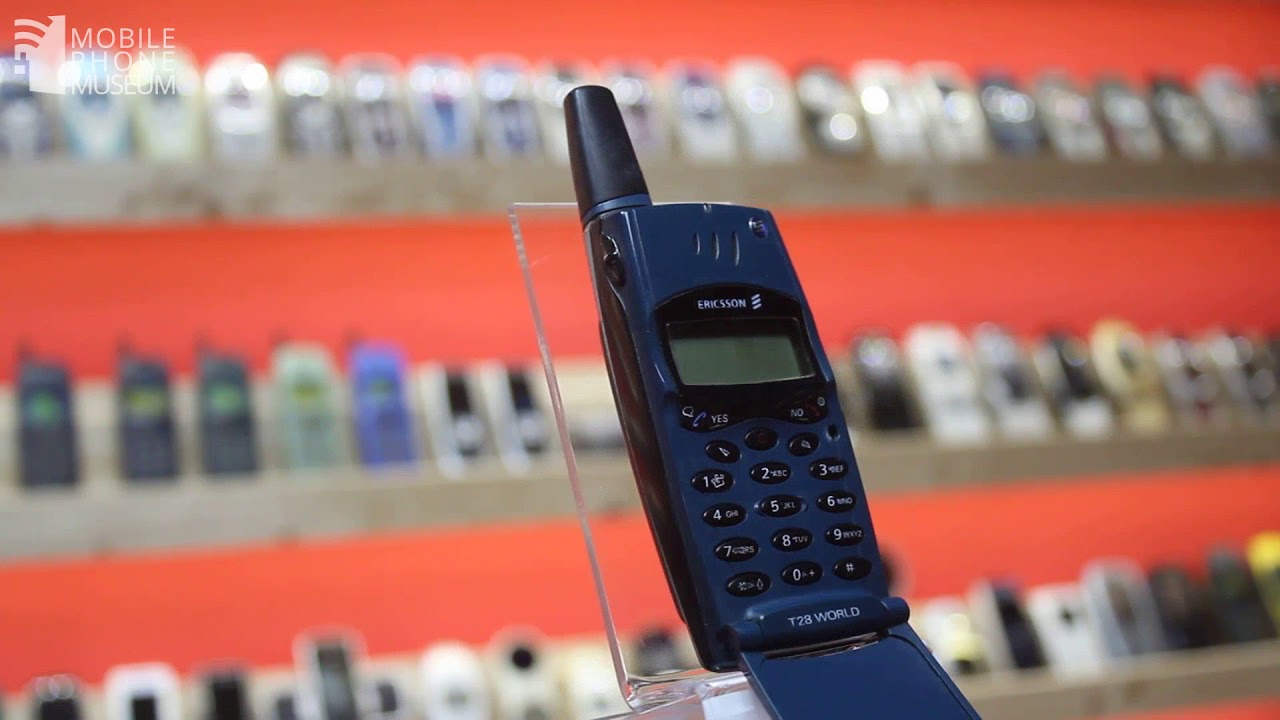 Ericsson T28 World Blue - review - YouTube