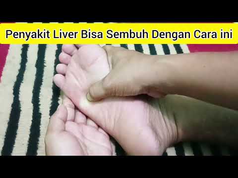 Cara Pijat Refleksi Gejala Sakit Liver || PIJAT REFLEKSI KAKI